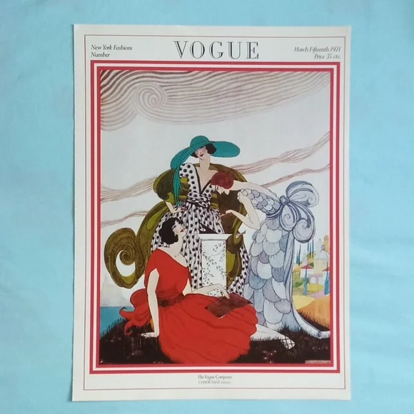 Vintage Couture Magazine Cover Prints